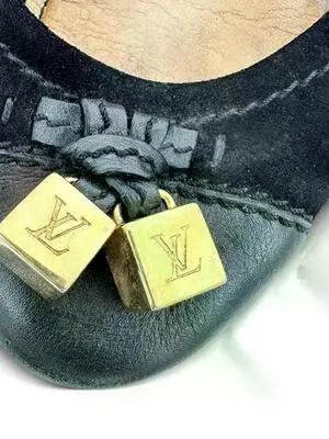 LOUIS VUITTON Monogram Cube Ballet Flats