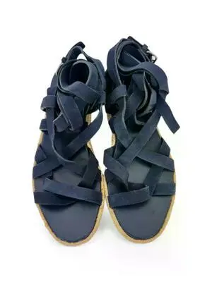 Miu Miu Strappy Espadrille Sandals