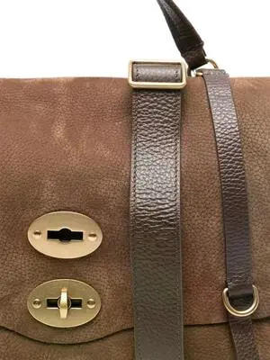 ZANELLATO Small Postina Nubuck Leather Tote Bag - Brown