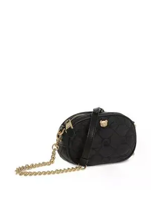 Moschino Teddy Detail Quilted Cross Body Bag
