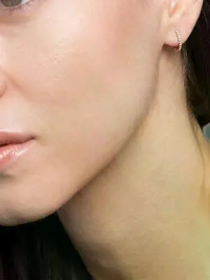DANA REBECCA DESIGNS Diamond Huggie Earrings