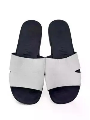 Loewe Leather Logo Slide Sandals