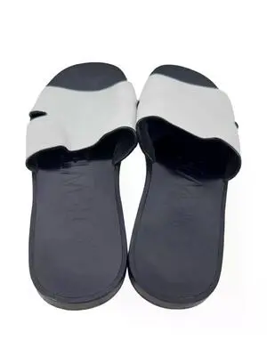 Loewe Leather Logo Slide Sandals
