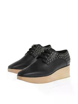 Stella McCartney Elyse Star-studded Derby Shoes