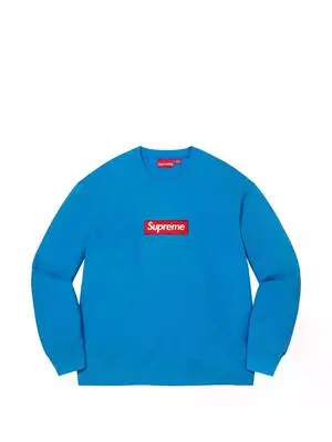 Supreme Box Logo Crewneck Sweatshirt - Blue