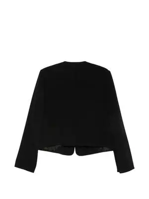 Max Mara Collarless Jacket