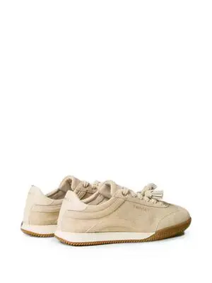 TWINSET Suede Trainers With Tassels - Neutrals