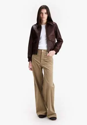 A.p.c. Clyde High Rise Wide Leg Trousers