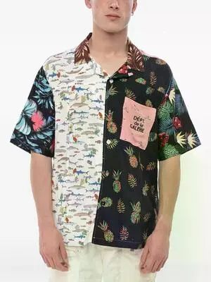 GALLERY DEPT. Patchwork Short Sleeve Shirt