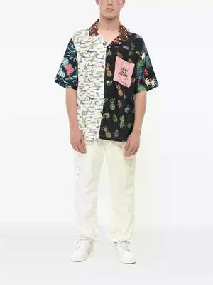GALLERY DEPT. Patchwork Short Sleeve Shirt