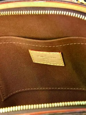 LOUIS VUITTON Monogram Canvas Ellipse Nm Pm Satchel