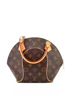 LOUIS VUITTON Monogram Canvas Ellipse Nm Pm Satchel