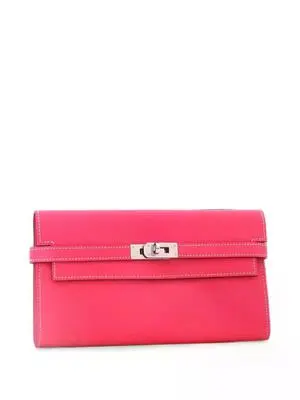 Hermès Kelly Wallet Epsom Long Small Wallets