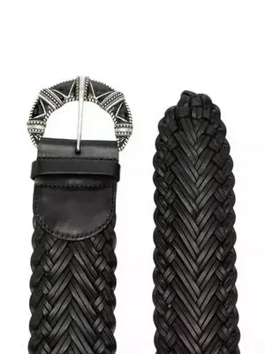 Ba&sh Braided Leather Belt