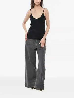 Khaite Ribbed Raw-cut Tank Top