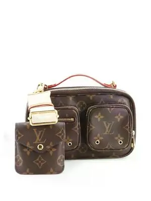 LOUIS VUITTON Monogram Canvas Utility Crossbody Bag - Brown