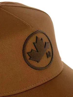 Dsquared2 Distressed Logo Patch Baseball Cap