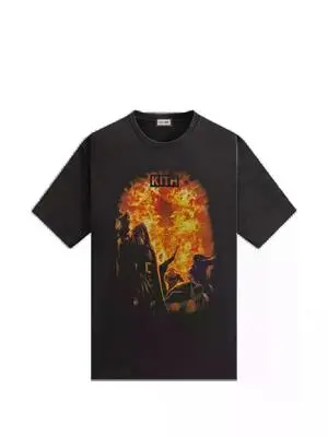 Kith X Marvel Villains Graphic-print T-shirt - Black