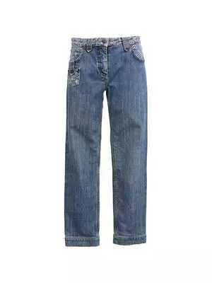 LOUIS VUITTON Monogram Straight-leg Jeans