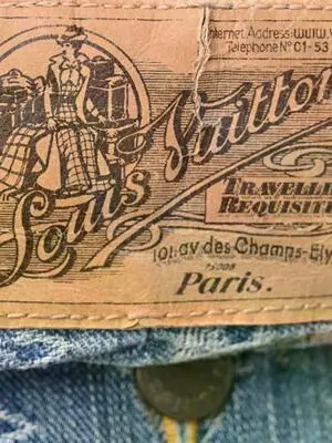 LOUIS VUITTON Monogram Straight-leg Jeans
