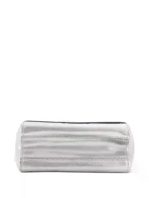 LOUIS VUITTON Limited Edition Embossed Epi Space Leather Pm Shoulder Bag - Silver