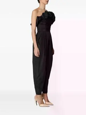 DEL CORE Ruffled Strapless Jumpsuit