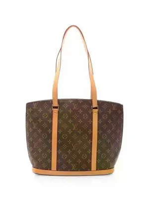 LOUIS VUITTON 2002 Babylon Monogram Tote Bag - Brown