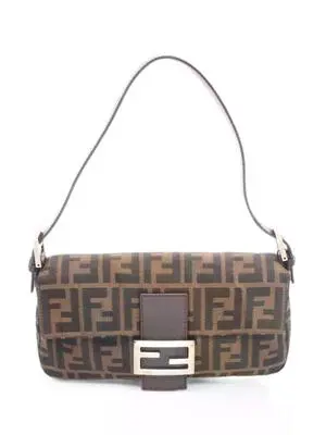 Fendi Mamma Baguette Shoulder Bag - Brown