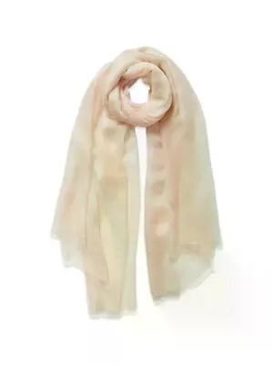 JANE CARR Cloud Frayed Scarf - Neutrals