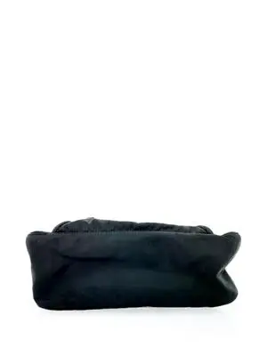 Prada Buckled Messenger Bag - Black
