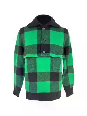 Ralph Lauren Plaid Wool Sweater