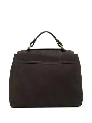 Orciani Small Sveva Nubuck Handbag
