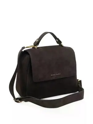 Orciani Small Sveva Nubuck Handbag