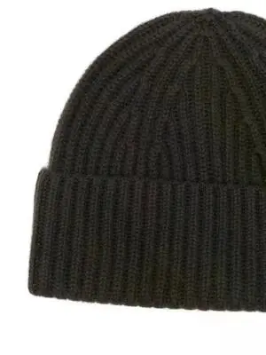 LISA YANG Ribbed-knit Beanie Hat