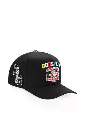 GODSPEED Graphic Embroidered Baseball Cap - Black