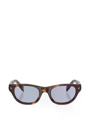 Prada Tortoiseshell-effect Sunglasses - Brown