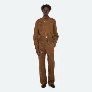 Helmut Lang Moto Trucker Jacket - Fawn