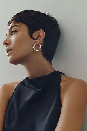 Nadri Layered Earrings