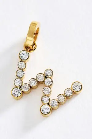 Anthropologie Bezel Pvé Crystl Itil Chrm W