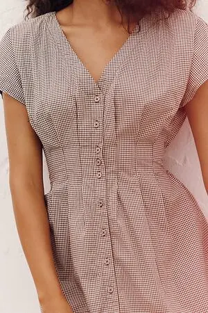 Z Supply Sanna 100% Cotton A-line Midi Dress