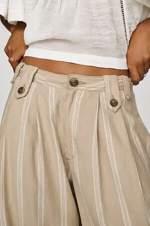 Anthropologie Noil Wide-leg Pants