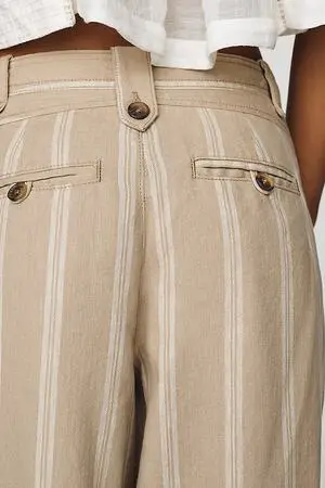 Anthropologie Noil Wide-leg Pants