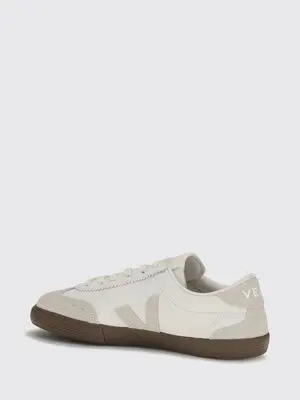 VEJA Volley Low-top Sustainable O.t. Leather Sneakers With Applied Logo - White