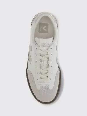 VEJA Volley Low-top Sustainable O.t. Leather Sneakers With Applied Logo - White