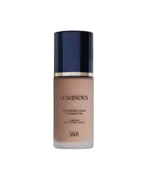 SIIA COSMETICS Luminous Longwear Liquid Foundation Latte