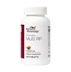 BARIATRIC ADVANTAGE Chewable Multi Rp Multivitamin For Bariatric Surgery Patients With Iron - No Color