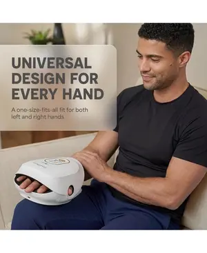 LIFEPRO Dualthera Hand Massager With Heat & Compression
