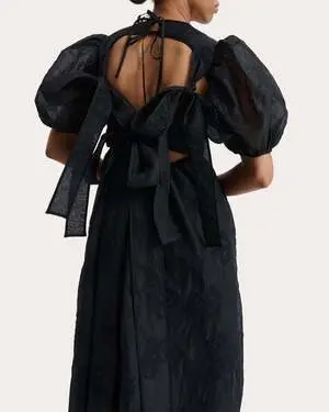 Cecilie Bahnsen Ulani Papillon Matelassé Dress