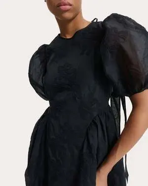 Cecilie Bahnsen Ulani Papillon Matelassé Dress