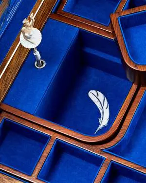 Wolf Swan Lake Ballet Musical Jewelry Box